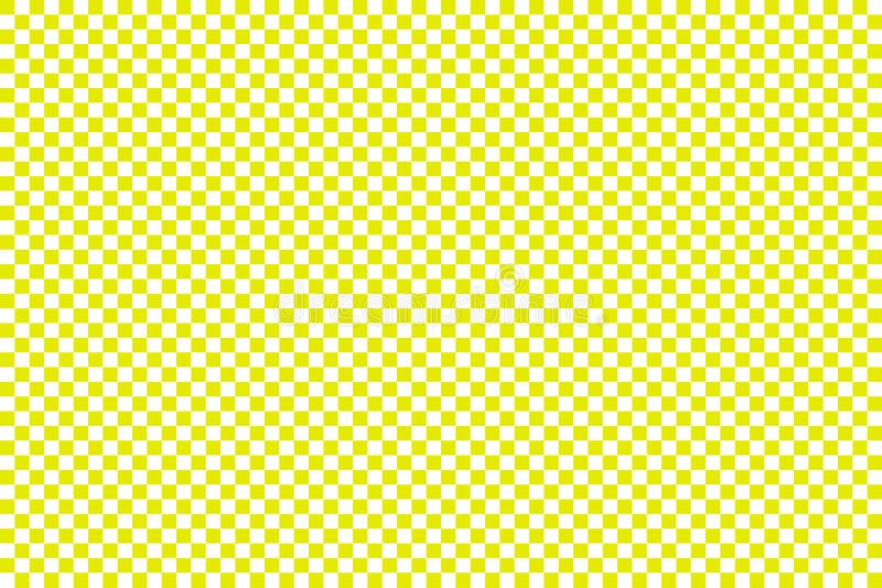 Yellow and White Checkerboard Pattern Background Stock Vector ...
