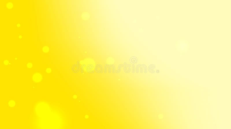 Yellow and White Gradient with Blurry Circles Stock Illustration ...