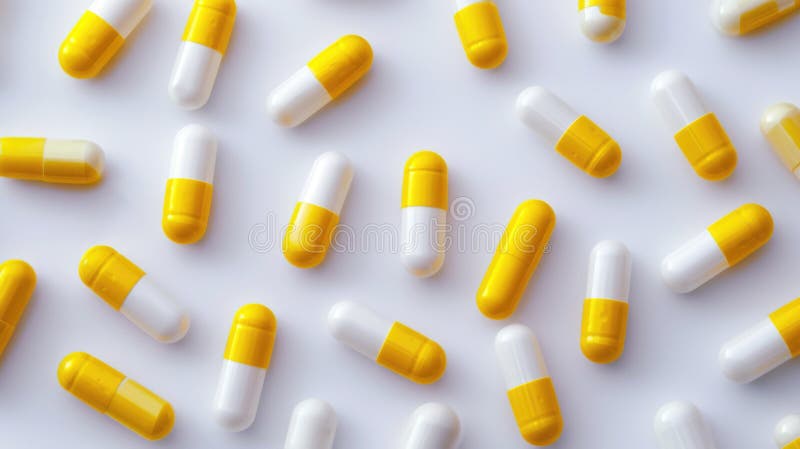 Assorted Medication Capsules Stock Illustration - Illustration of ...