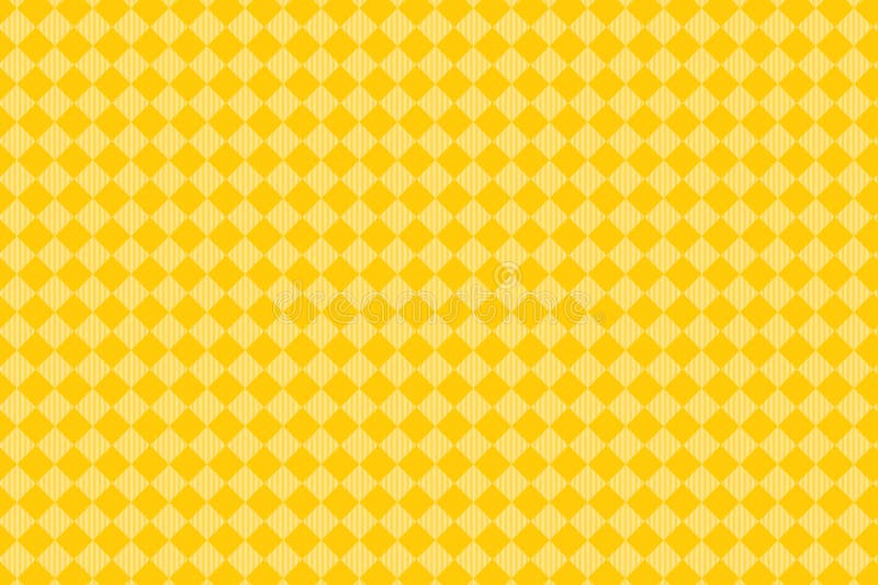 Yellow and White Plaid Carpet Fabric Pattern Background. Vector ...