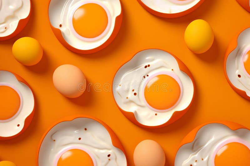 Yellow White Texture Egg Background Delicious Breakfast Easter Food ...