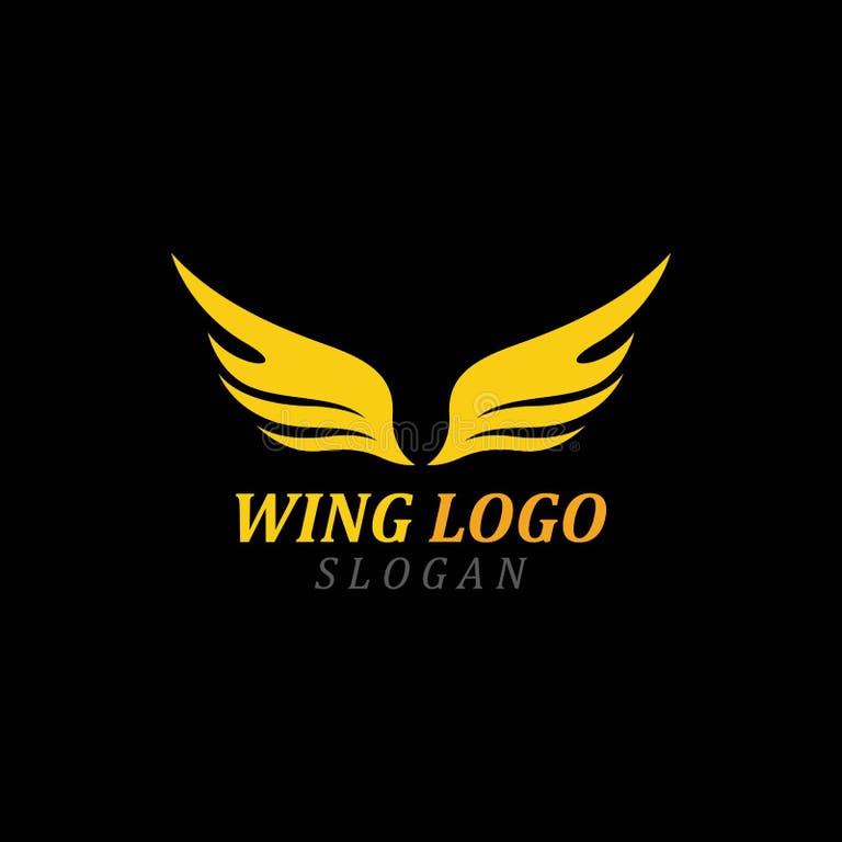Yellow Wing Logo Vector Illustration Icon 向量例证 - 插画 包括有 私有, 创造性: 167311231