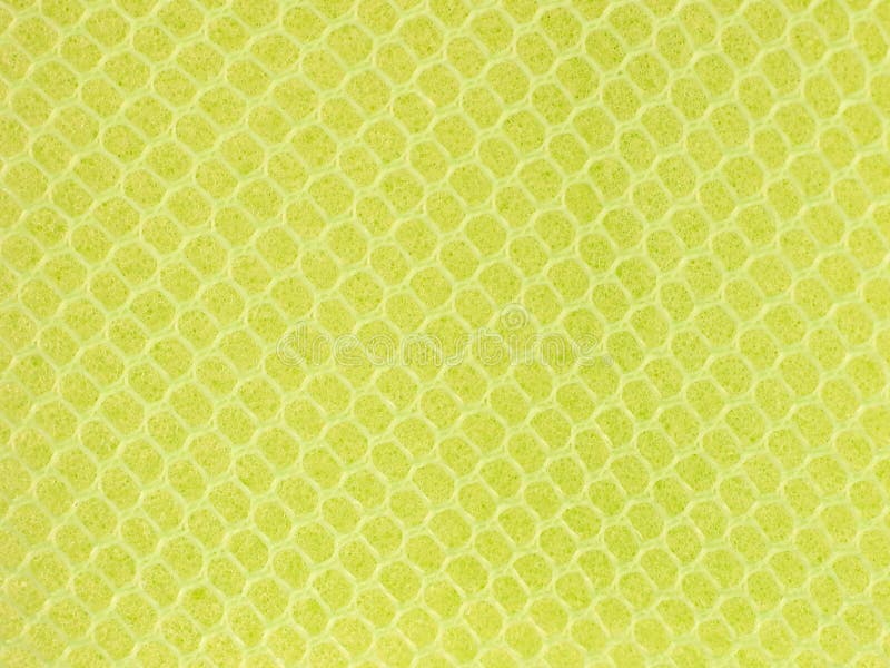 Yellow Wire Mesh on Sponge Surface Background Stock Photo - Image of ...