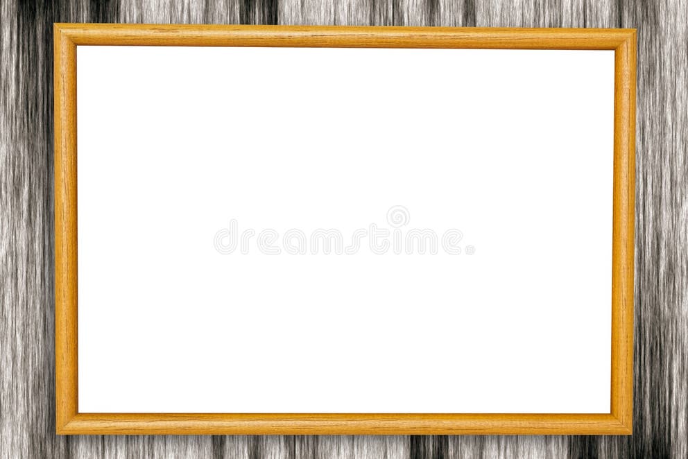 Yellow wood frame stock image. Image of color, hang, brown - 58637349