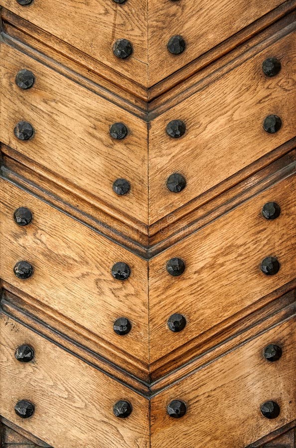 The Yellow Wood Texture with Diagonal Lines and Metal Bolts. Stock ...