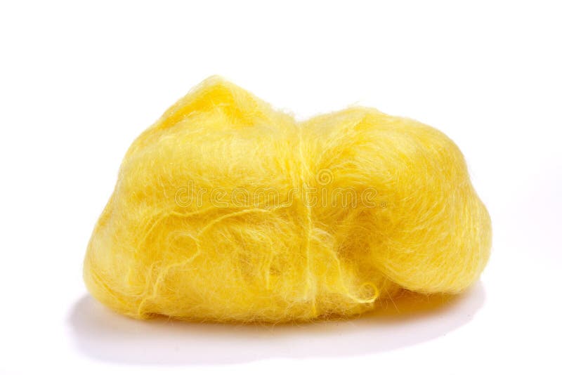 Yellow Wool And Knitting Needles Stock Photo - Image of craft, hobby ...