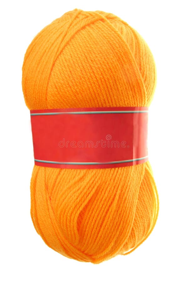 Yellow wool stock image. Image of role, yarn, knit, yellow - 1564649