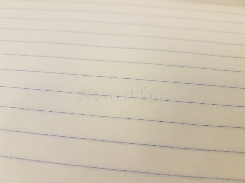 Yellow Writing Paper with Blue Lines Close Up Stock Photo - Image of ...
