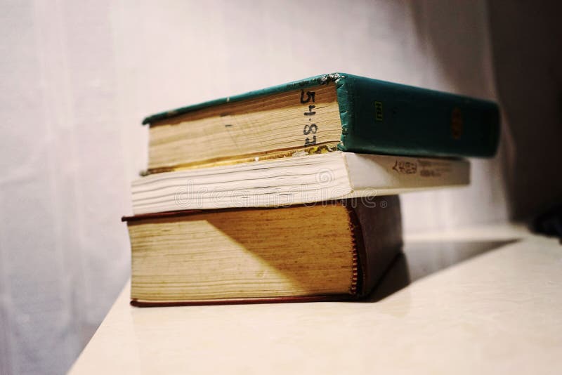 Yellowed book editorial stock photo. Image of books - 138708603