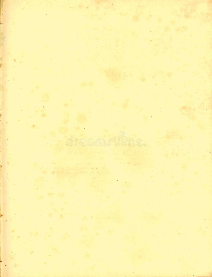 Yellowed paper sheet stock photo. Image of paper, retro - 3423934