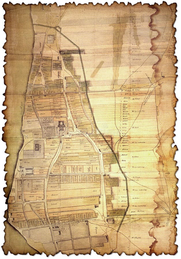 Old Yellowed and Stained Paper Texture. Stock Image - Image of surface ...