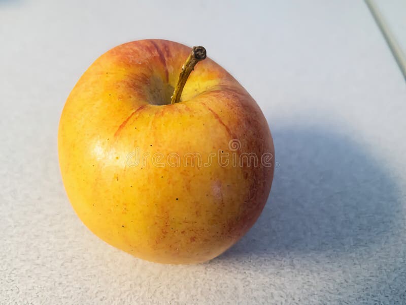 Yellowish red gala apple stock image. Image of yellowish - 272134181