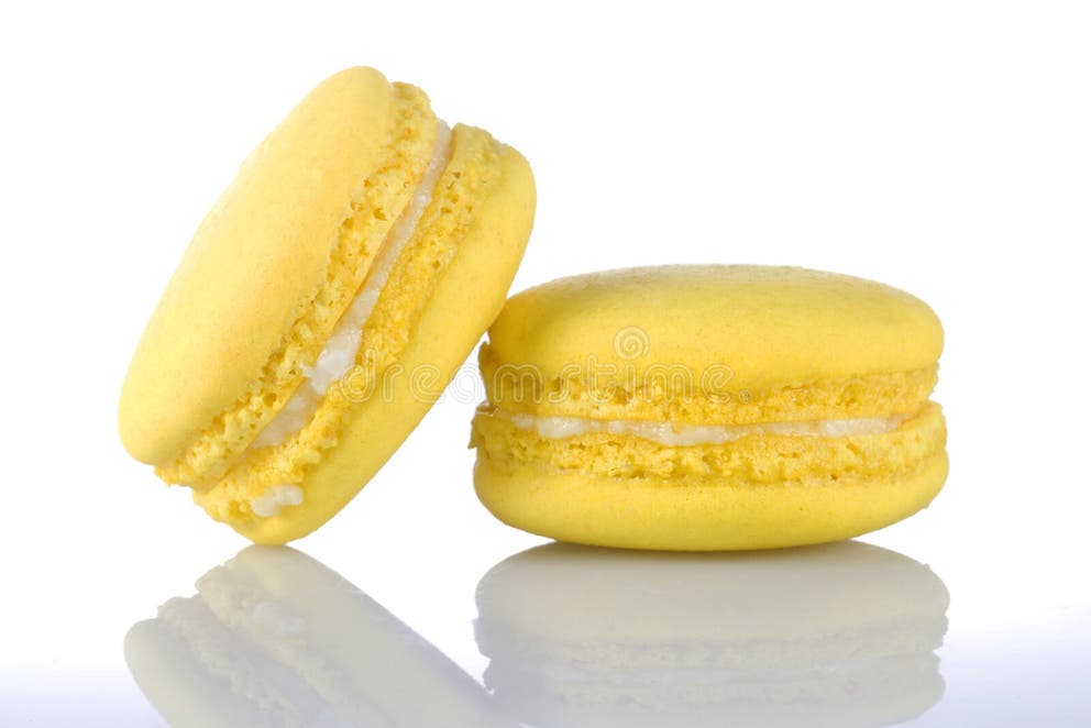 Yellows Macaroons stock image. Image of orange, macaroons - 23479955