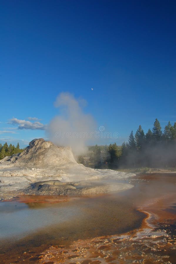Yellowstone Geyser stock image. Image of united, vent - 1235447