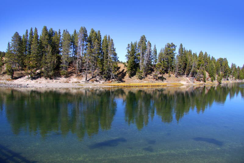 Metolius Bend stock photo. Image of trees, campground - 96070292