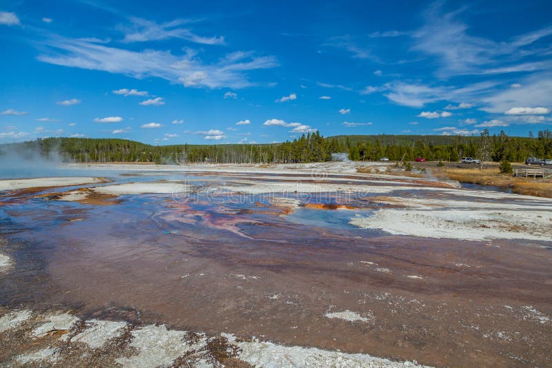 Yellowstone national park stock image. Image of color - 65285789