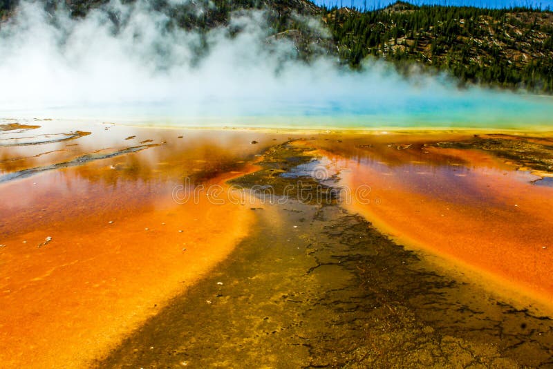 Yellowstone National Park stock photo. Image of pool - 51512422