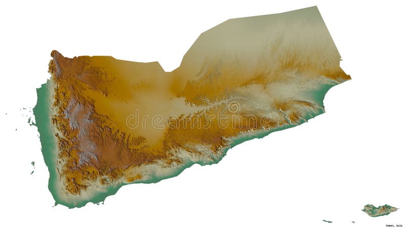 Yemen Relief Map Stock Illustrations – 177 Yemen Relief Map Stock ...
