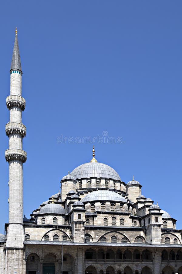 Yeni cami mosque stock photo. Image of turkey, dome, mosque - 25201240