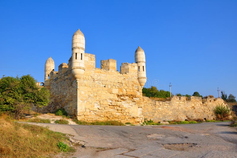 Yeni-Kale stock photo. Image of famous, defending, shell - 28415882