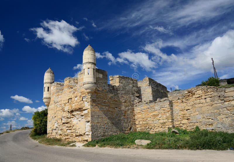 The Tower Of Eni-Kale, Turkish Fortress In Kerch Stock Photo - Image of ...