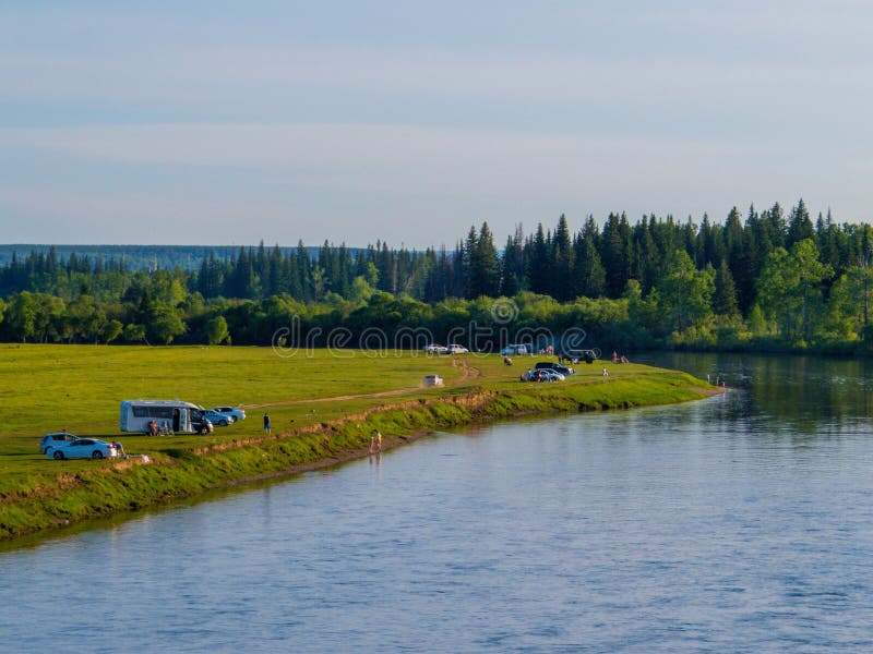 Yenisei river-aerial view stock photo. Image of yenisei - 360036