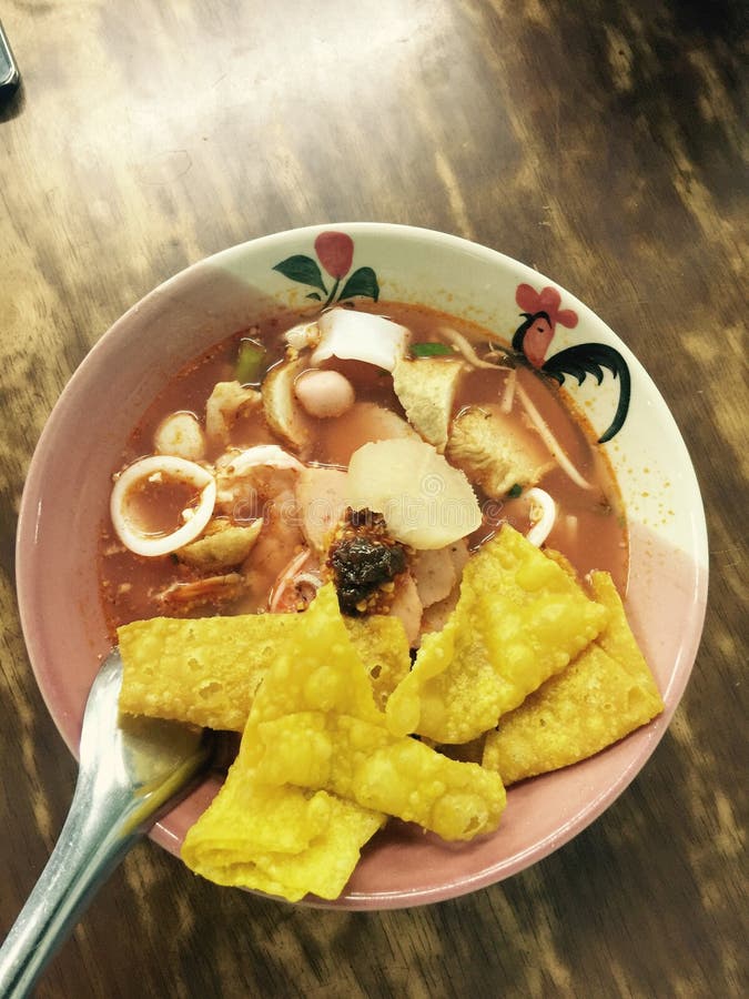 Thai Noodle Yenta Stock Photos - Free & Royalty-Free Stock Photos from ...