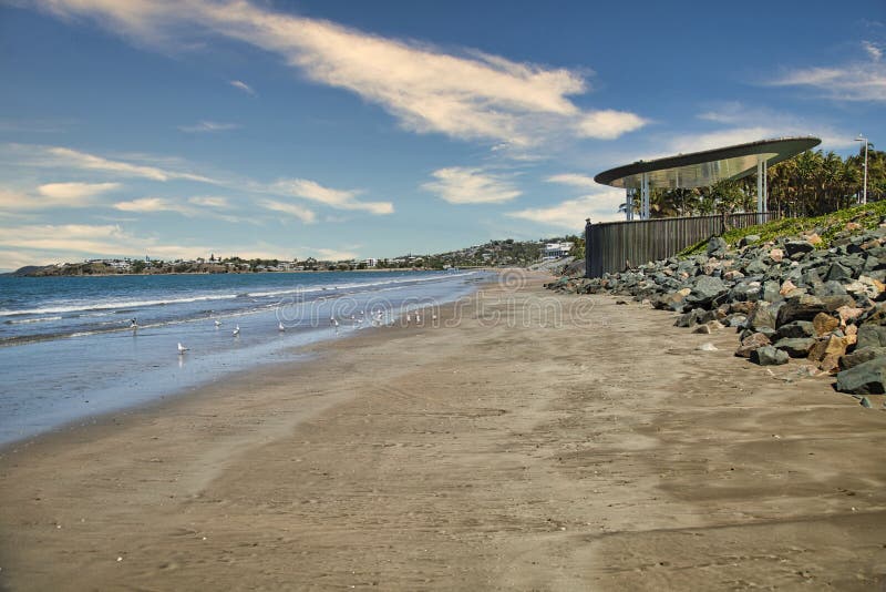 Yeppoon Beach stock image. Image of seaside, ocean, coastal - 169255639