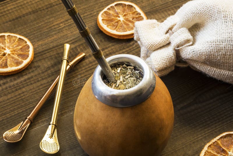 Traditional yerba mate stock photo. Image of culture - 102665940