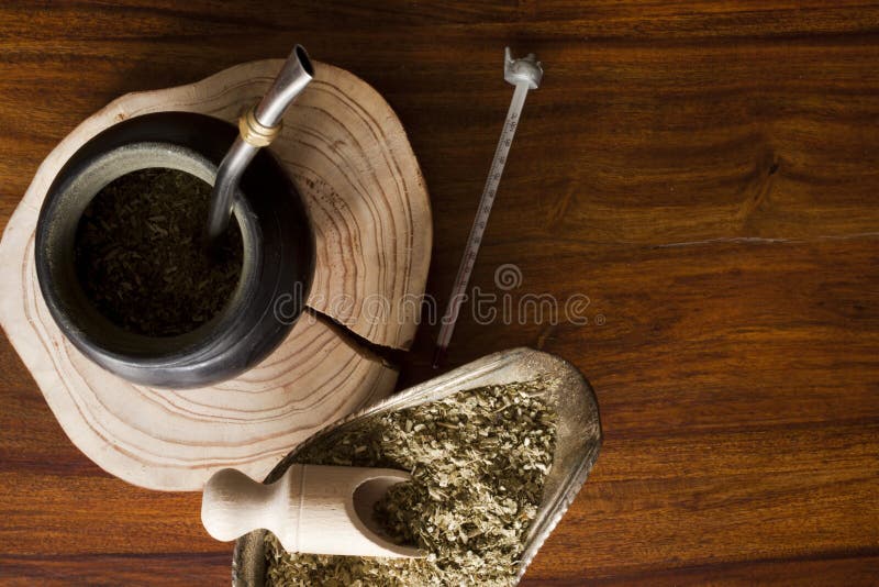 Yerba mate stock photo. Image of flat, healthy, process - 67548992