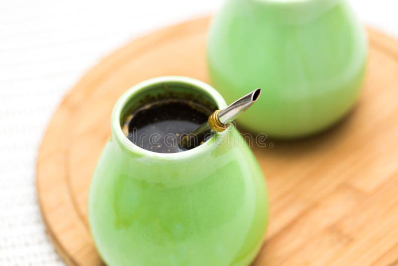 Yerba Mate. South American Tea Stock Image - Image of culture, herbal ...