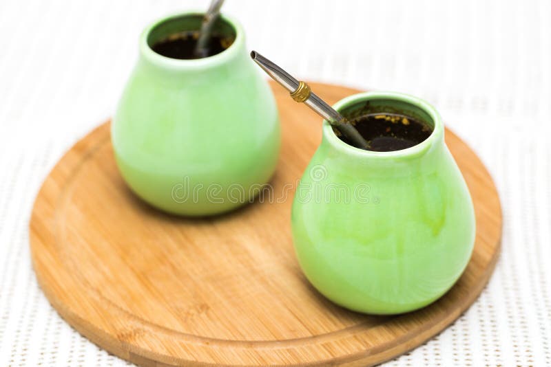Yerba Mate. South American Tea Stock Image - Image of leaf, culture ...