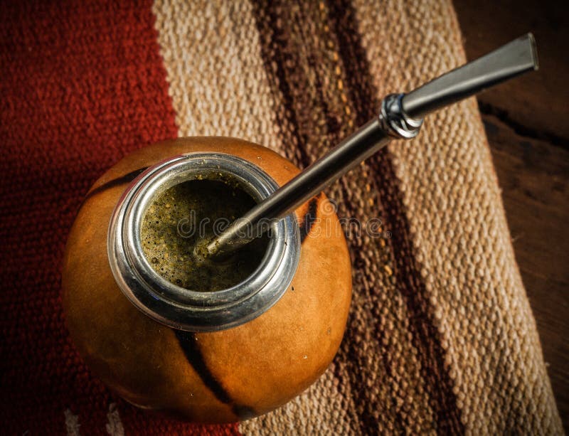 Yerba mate tea photo. stock photo. Image of fabric, cloth - 72645336