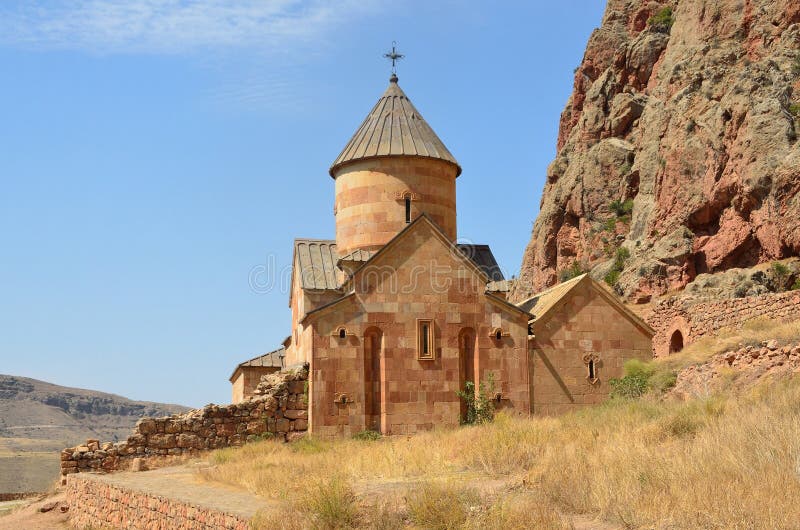 Yerevan, Armenia, Ancient Monastery Noravank in the Mountains Stock ...