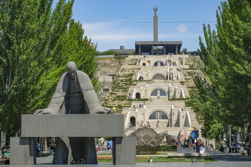 Cascade Complex in Yerevan, Armenia Editorial Photography - Image of ...