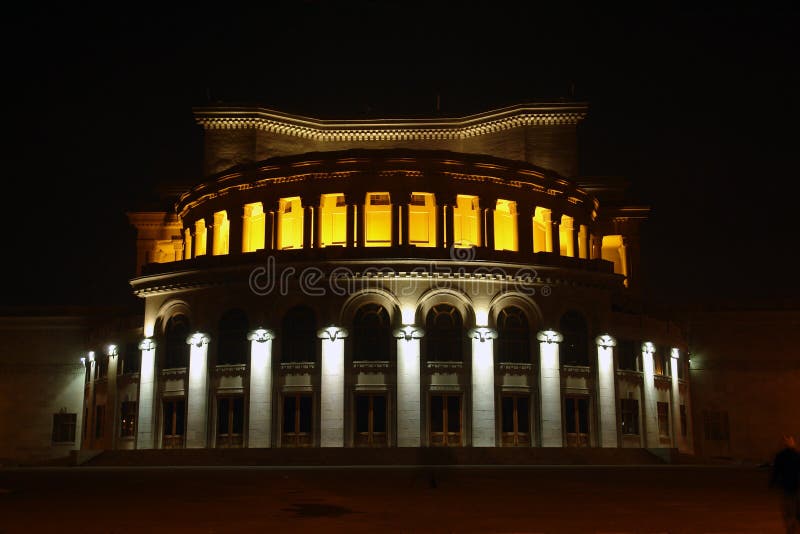 Yerevan opera theatre stock photo. Image of armenian - 54610420