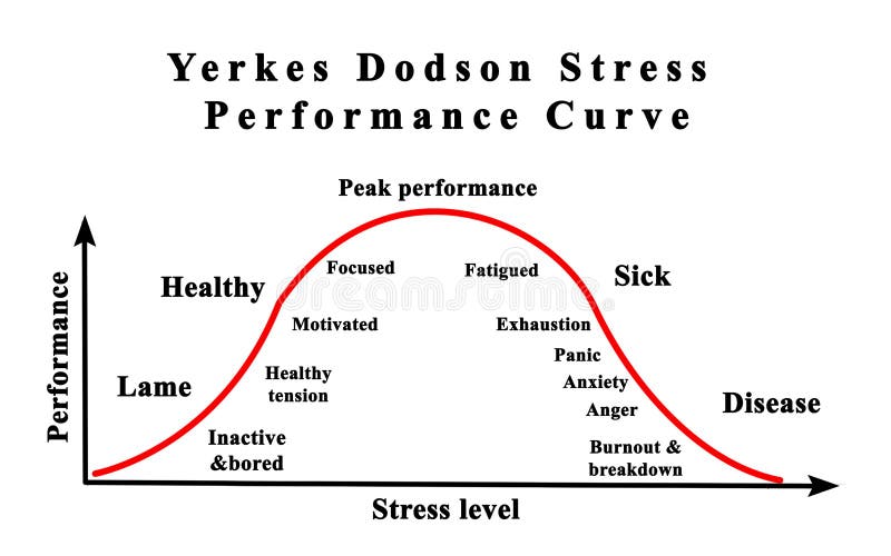Stress Performance Curve Stock Illustrations – 72 Stress Performance ...