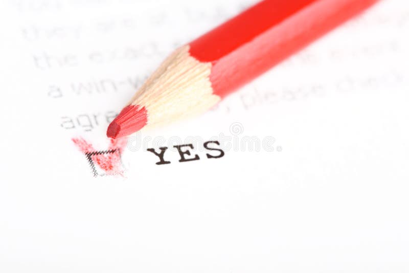 Yes stock image. Image of life, isolated, correct, human - 11606775