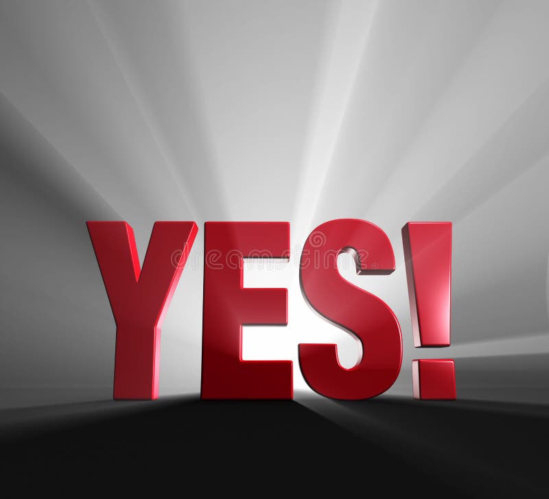 Bold Yes Stock Illustrations – 1,450 Bold Yes Stock Illustrations ...