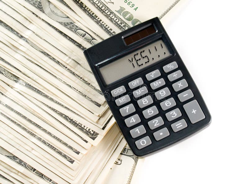 YES !!! stock photo. Image of financial, bank, balance - 9898192