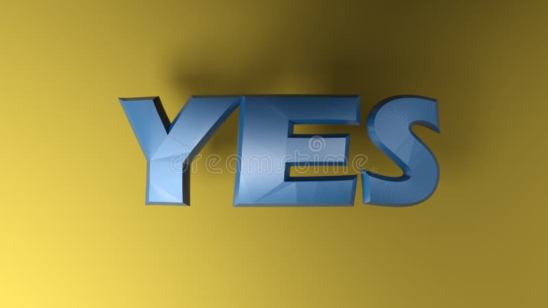 C++ Blue and Yellow Circle Push Buttons - 3D Rendering Illustration ...