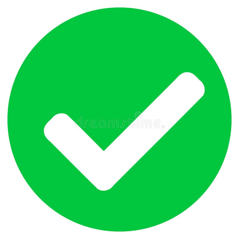 Yes Mark Icon Fractal Collage and Scratched Cuckold Seal Stock Vector ...