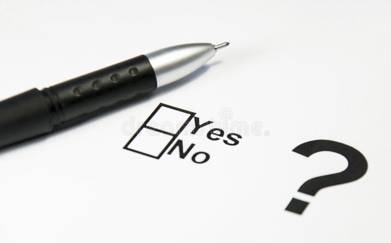 Yes No Check box stock photo. Image of question, black - 90808332