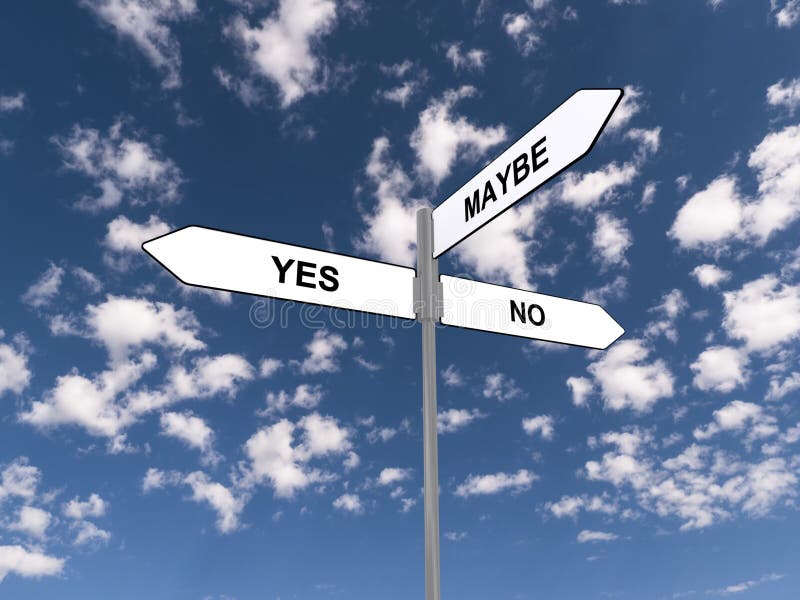 Maybe stock vector. Illustration of uncertain, supposedly - 38459646