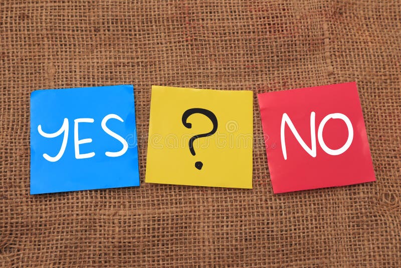 929 Yes No Question Mark Stock Photos - Free & Royalty-Free Stock ...