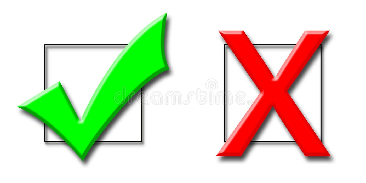 Yes No Tick Box Stock Illustrations – 3,183 Yes No Tick Box Stock ...