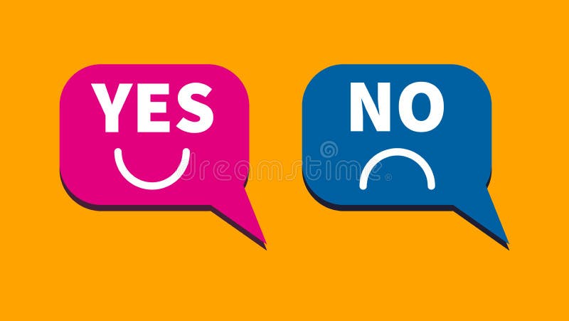 Yes No Smiley Stock Illustrations – 58 Yes No Smiley Stock ...