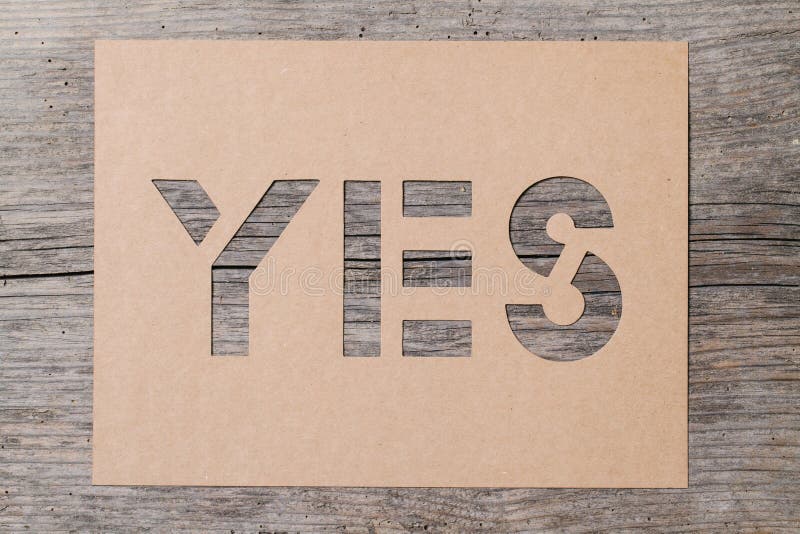 Yes stock photo. Image of style, street, element, sketching - 34148250