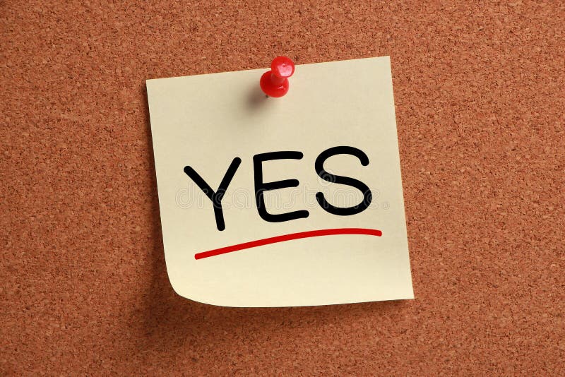 381 Yes Sticky Note Stock Photos - Free & Royalty-Free Stock Photos ...