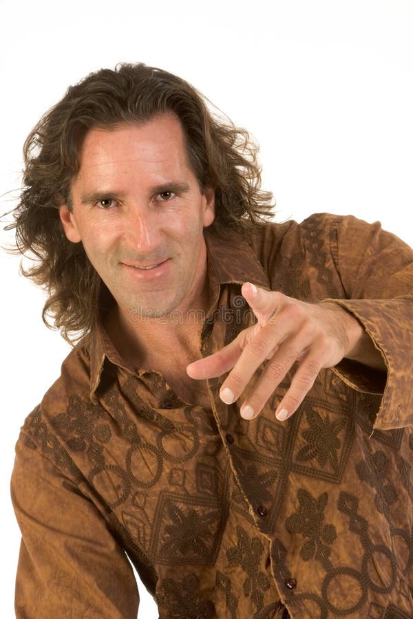 Yes, you! stock image. Image of brunette, caucasian, finger - 3714333